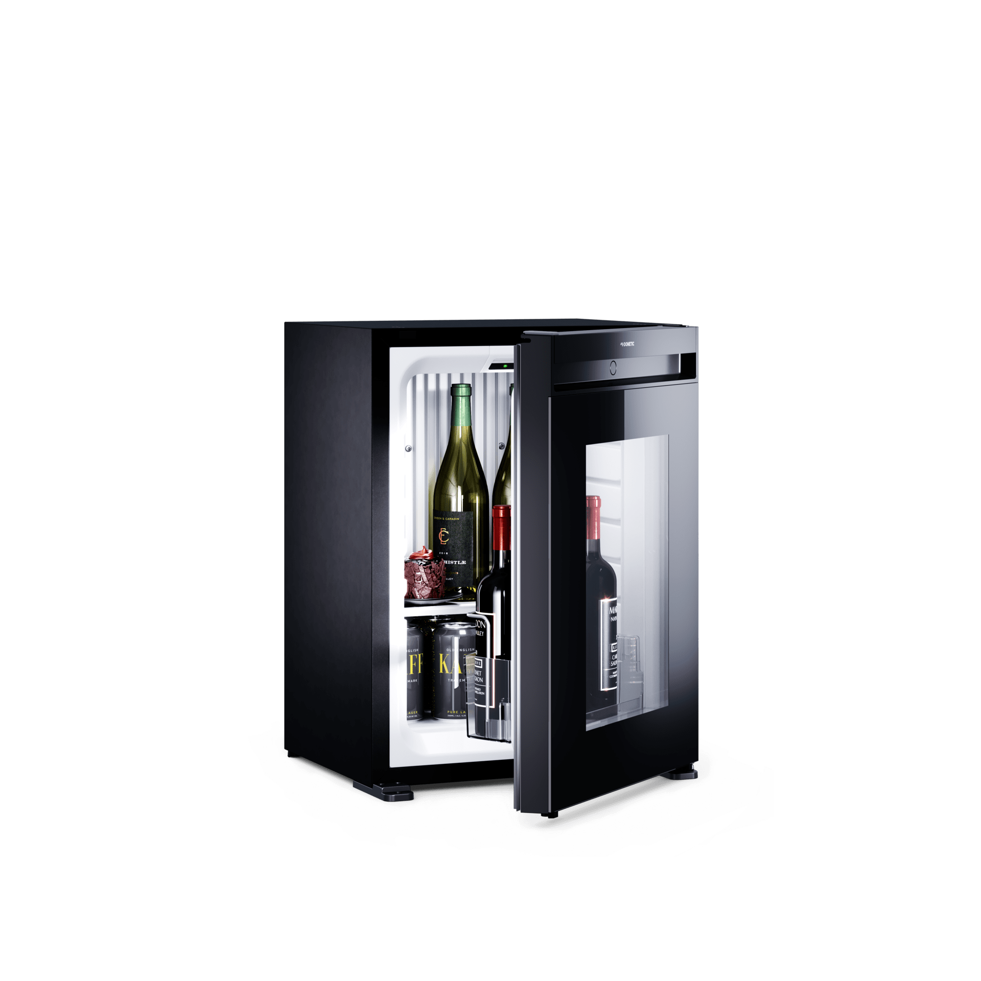 Dometic HiPro Alpha A30G - Absorption minibar, right hinged, glass door ...