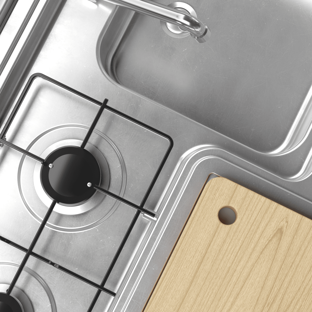 KITCHEN – MASTER TRAILER